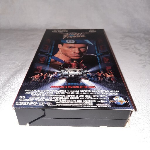 Mortal Kombat Factory Sealed VHS Wal-Mart Promo + Street Fighter VHS ...