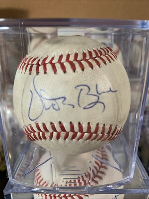 Vida Blue Signed Autographed MLB Baseball, 1971 AL MVP/Cy Young Winner ...