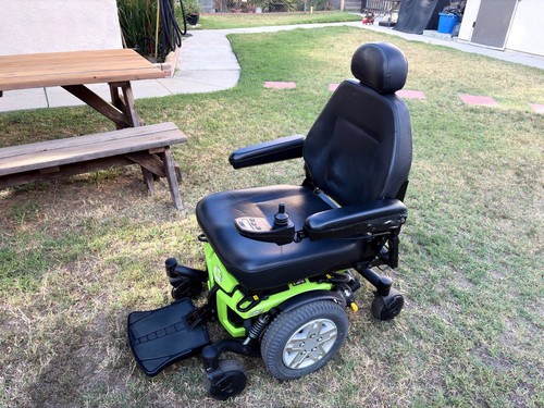 Quantum Edge HD Power Wheelchair Synergy + Merits Cushions, 24x18, | eBay