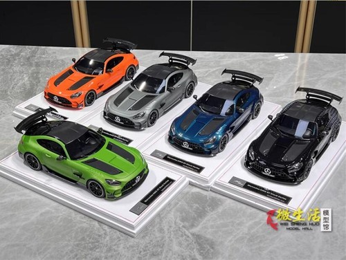 IVY Merit 1/18 Mercedes Benz AMG GT Black Series Resin Diecast Car ...