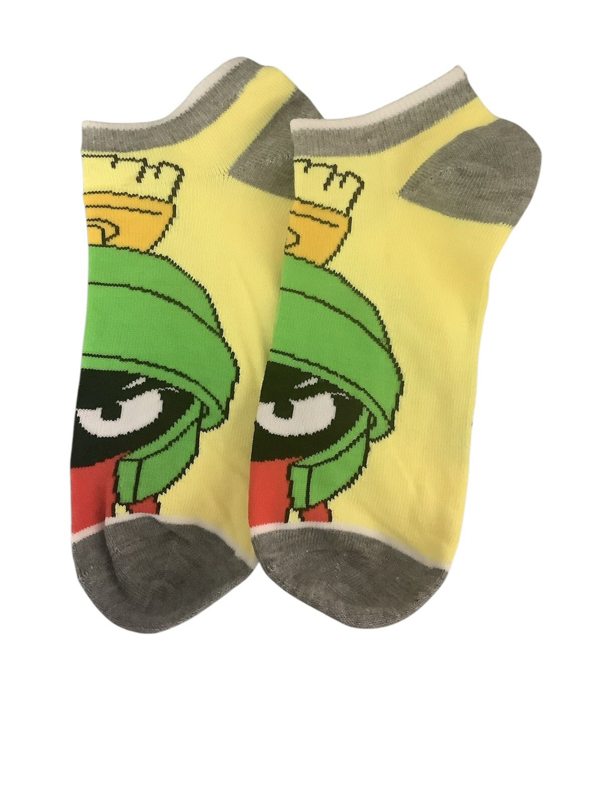 Marvin The Martian Looney Tunes Novelty Socks Fits Women Size 5-10 | eBay
