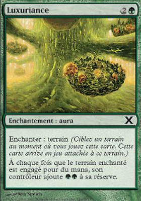 MRM FR/VF 4x Luxuriance ( Overgrowth ) MTG magic 10E | eBay