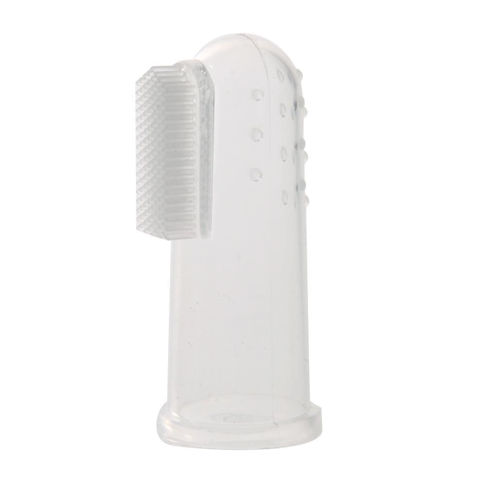 Pet Dog Cat Silicone Finger Toothbrush Oral Dental Cleaning Teeth Care ...