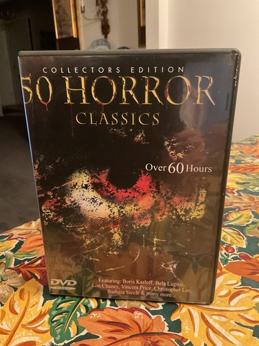 50 Horror Movie Classics on 5 DVDs 60+hrs | eBay