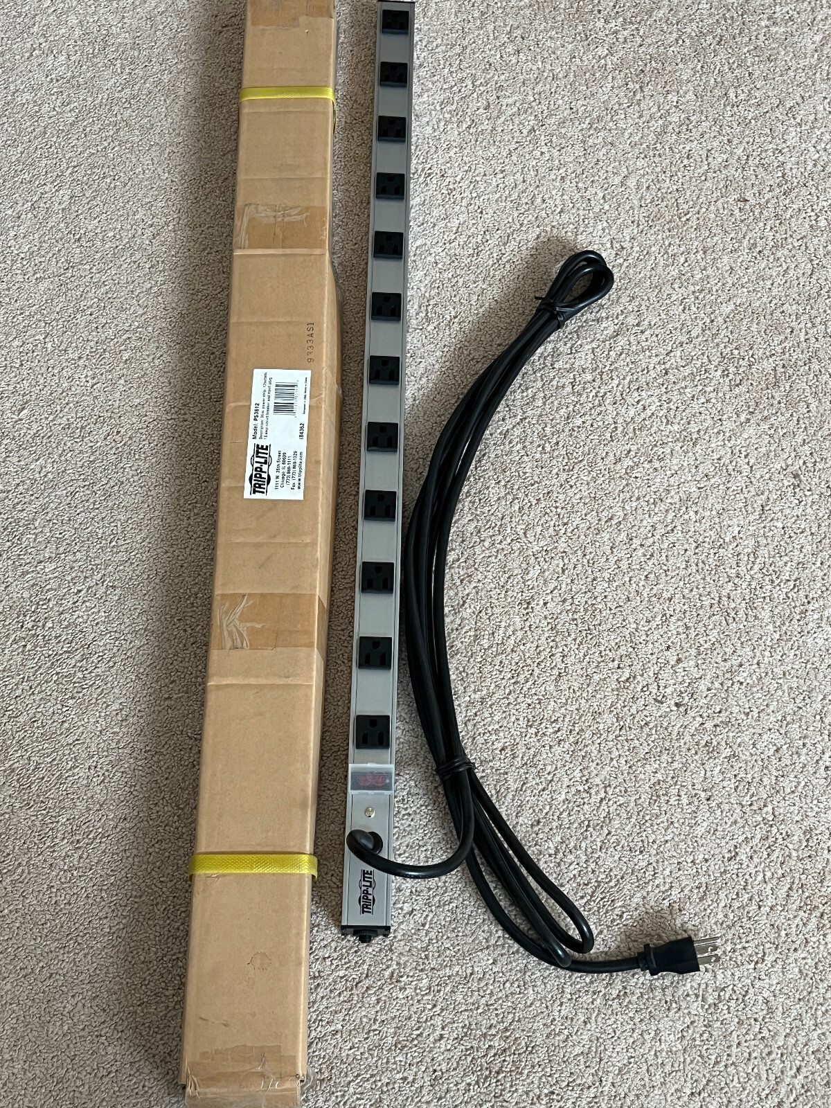 TRIPP+LITE+PS3612+15-Amp+Vertical+Power+Strip+%2812+Outlet%29 for sale ...