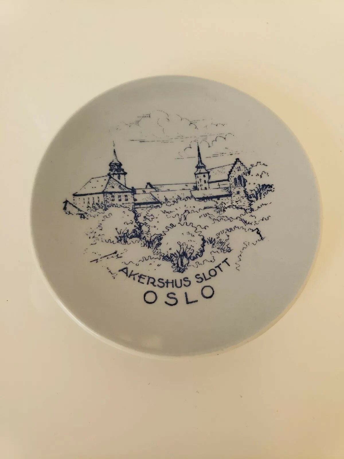 Vintage Stavanger Plate Akershus Oslo Norway 3" | eBay