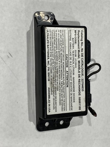 2010-2015 CHEVROLET CAMARO BACKUP CONTROL BATTERY MODULE 22704633 ...