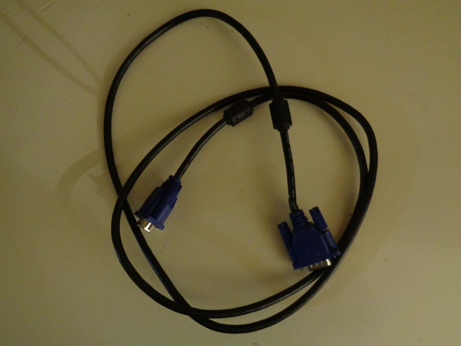 AWM E101344 STYLE 20276 dual male VGA cable | eBay