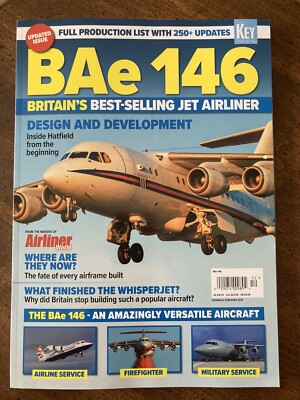 BAE 146 BRITAIN'S BEST SELLING JET AIRLINER MAGAZINE KEY PUBLISHING ...