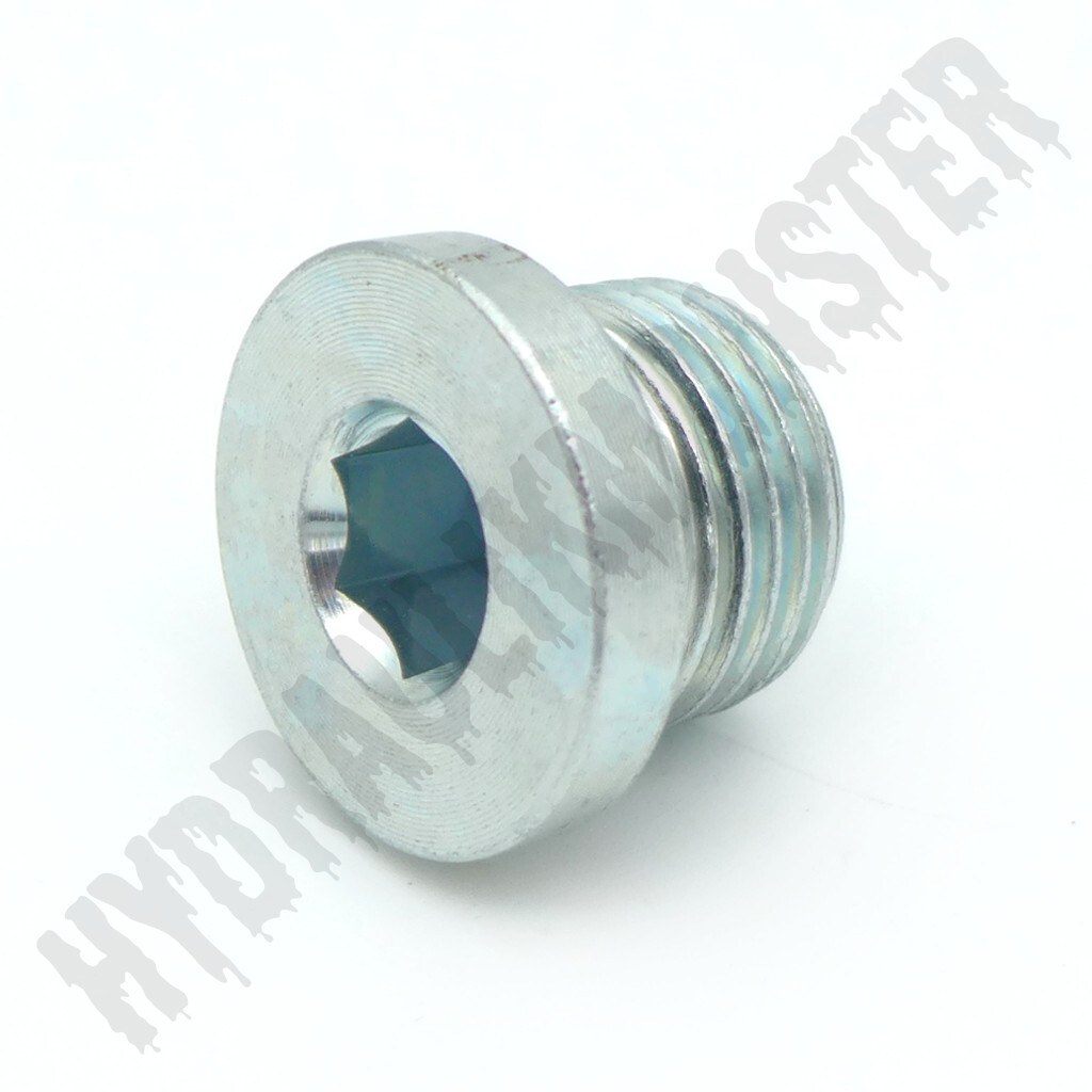 Verschlussschraube Blindstopfen Hydraulik Öl Stopfen metrisch + BSP ...