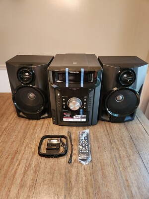 Sharp CD-BH950 240W 5-Disc Mini Shelf Speaker System 691040336763 | eBay