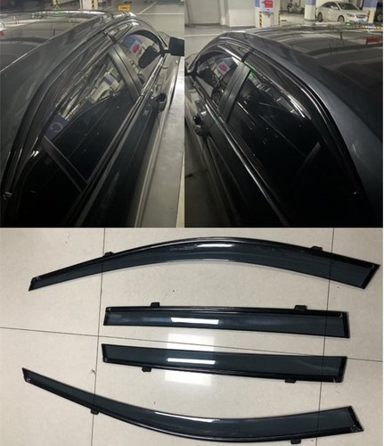 For Cadillac CT4 2020-2021 Smoke Black Window Visor Vent Shades Sun ...