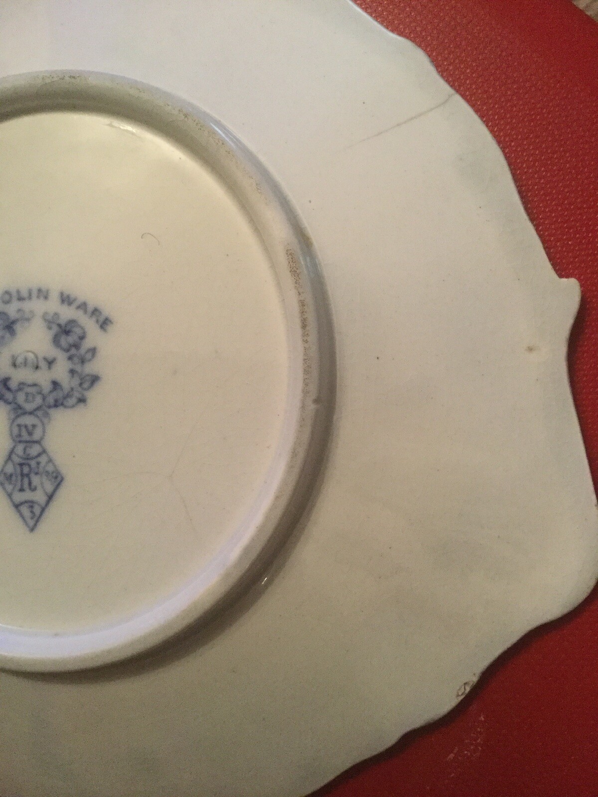 Antique kaolin Ware Lily Thomas Dimmock & Co C 1844 11 Inches Rare ...