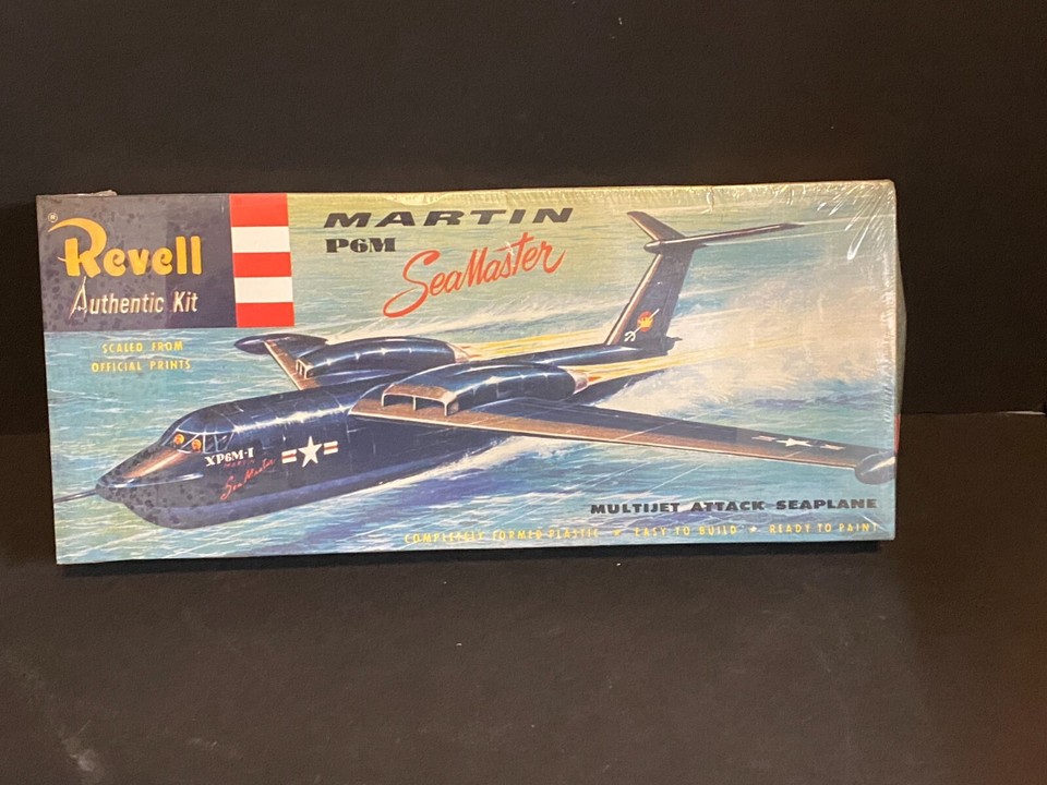 Revell Martin P-6M Seamaster Plastic Model Kit H244 Factory Sealed | eBay