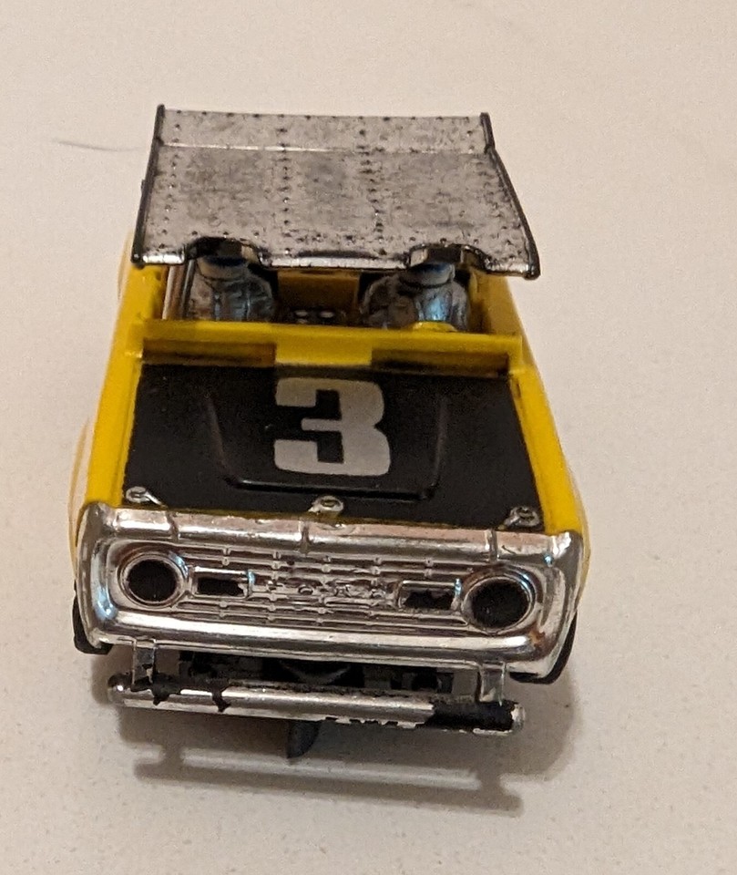Vintage AFX Ford Bronco Baja slot car magnet traction chassis Runs ...
