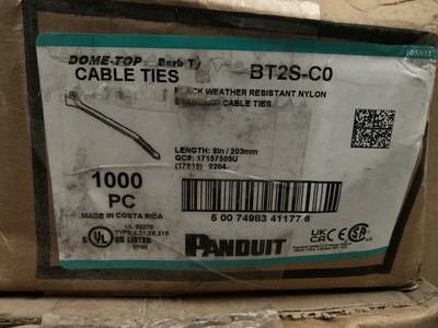 Cable Ties - Black Panduit