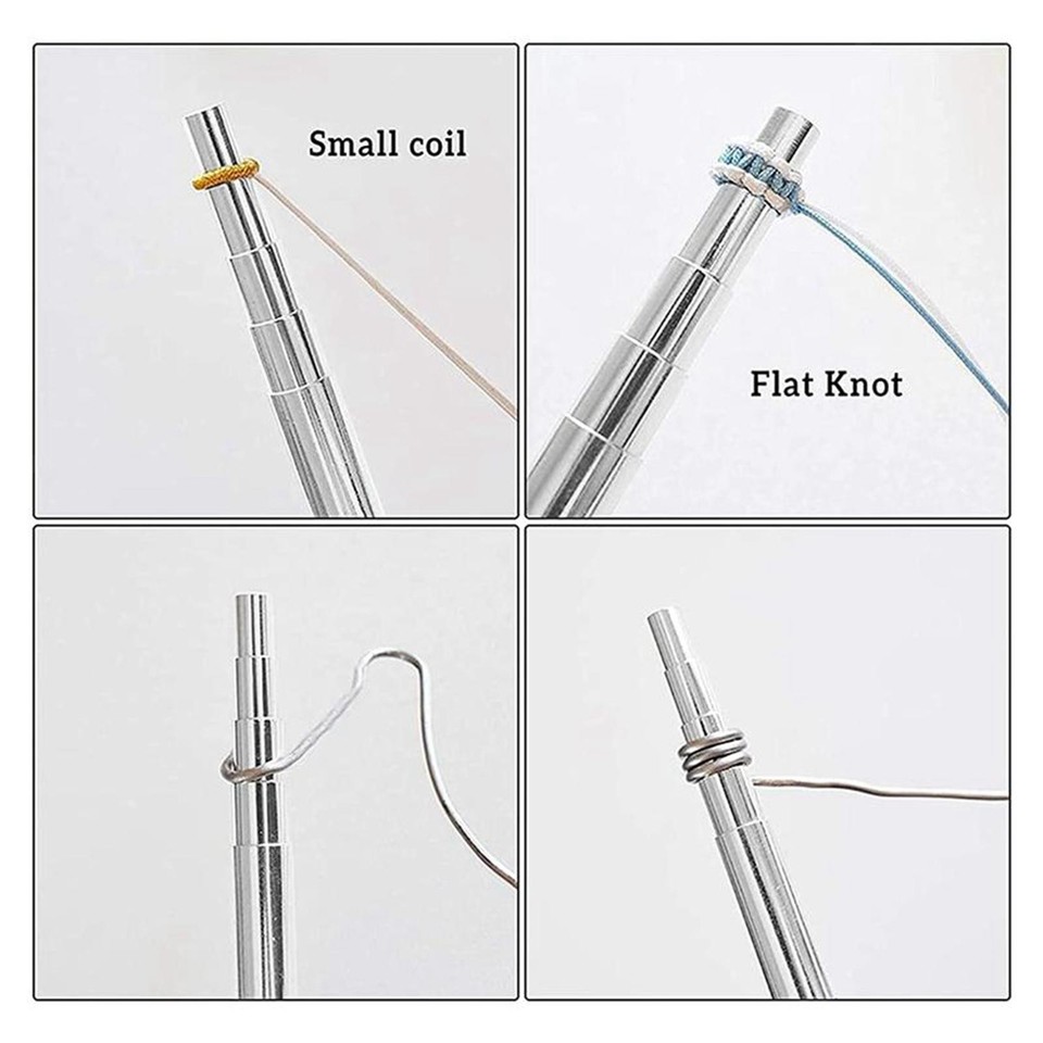 Wire Wrapping Mandrels Set 5 Sizes Stepped Bead Working Make Jump Rings ...