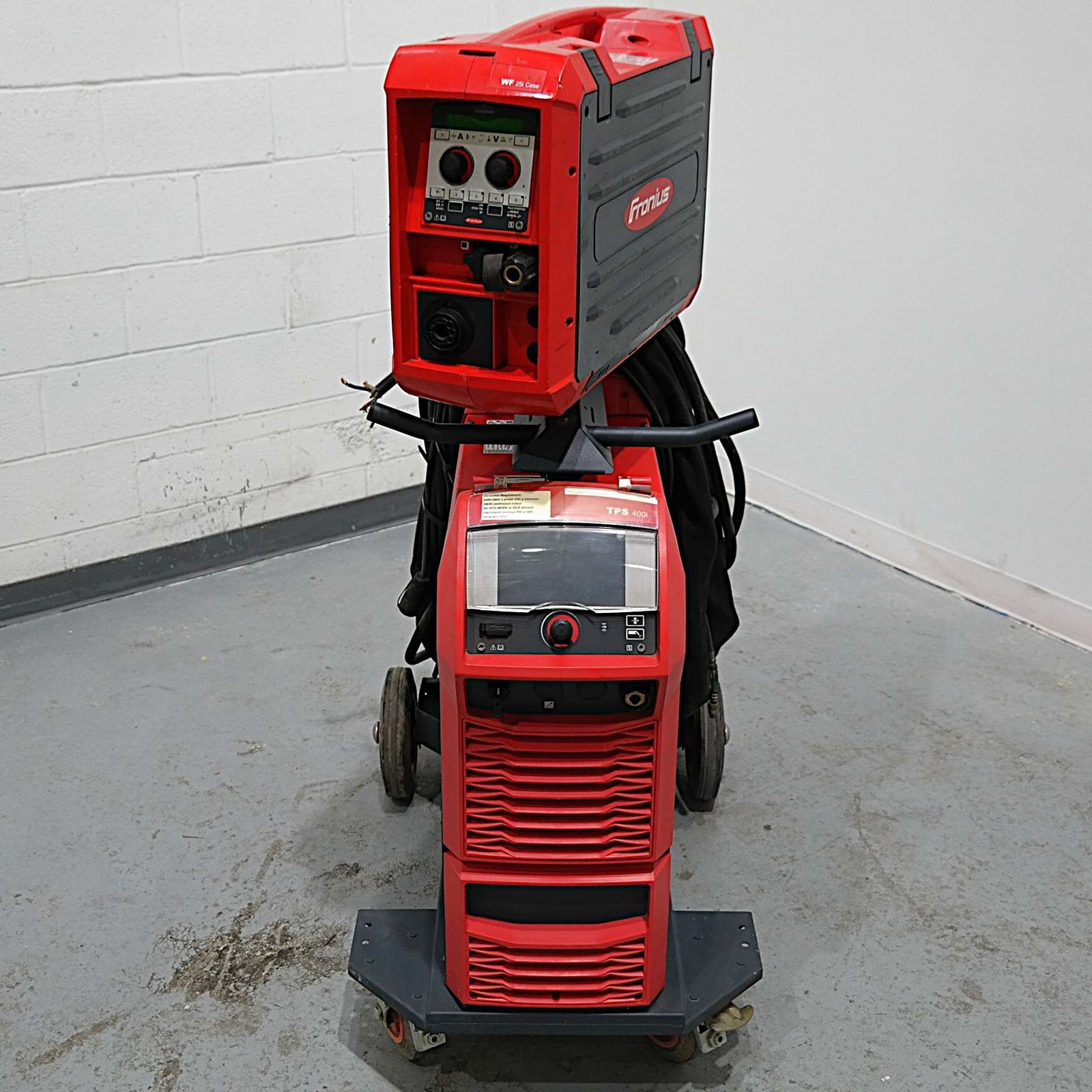 Fronius TPS 400i Generator MIG Welder with WF 25i Case/ D300/ 4R/ G ...