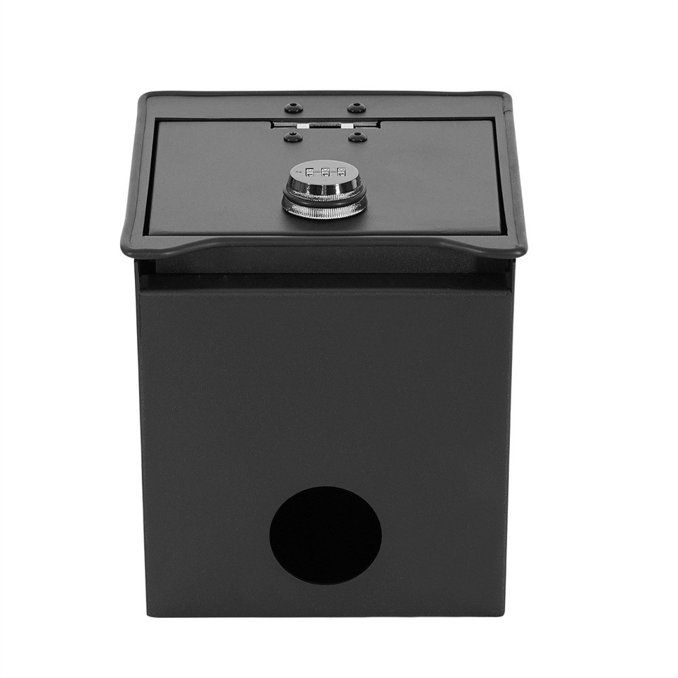 Steel Center Console Safe Storage Lockbox Vault for 2016-2023 Toyota ...