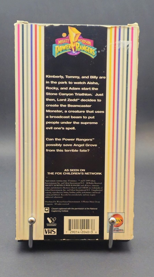 Power Rangers VHS Lord Zedd Waves 1995 | eBay