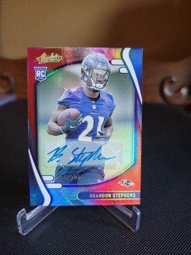 2021 Panini Absolute Brandon Stephens Rookie Auto Spectrum #d /100 ...