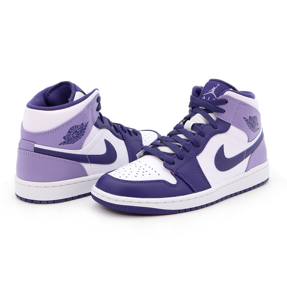 DQ8426-515 Nike Air Jordan 1 Mid Sky J Purple White Light Blueberry ...