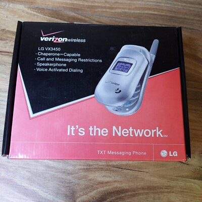 Verison Wireless Phone LG VX3450 | eBay