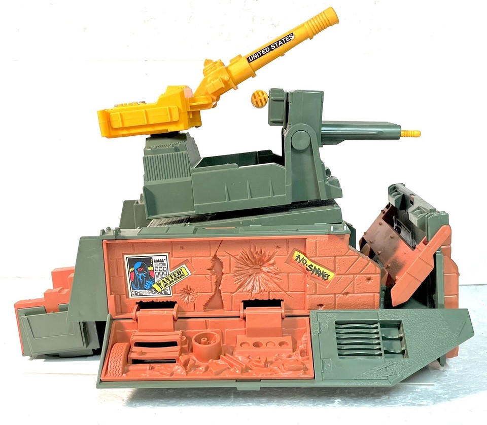 GI Joe 1992 Fort America Fortress Vintage Vehicle w/ Working Sound ...