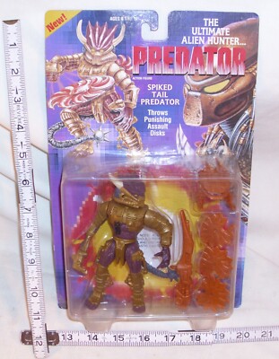 KENNER PREDATOR SPIKE TAIL ACTION FIGURE NEW ON CARD 1993 | eBay