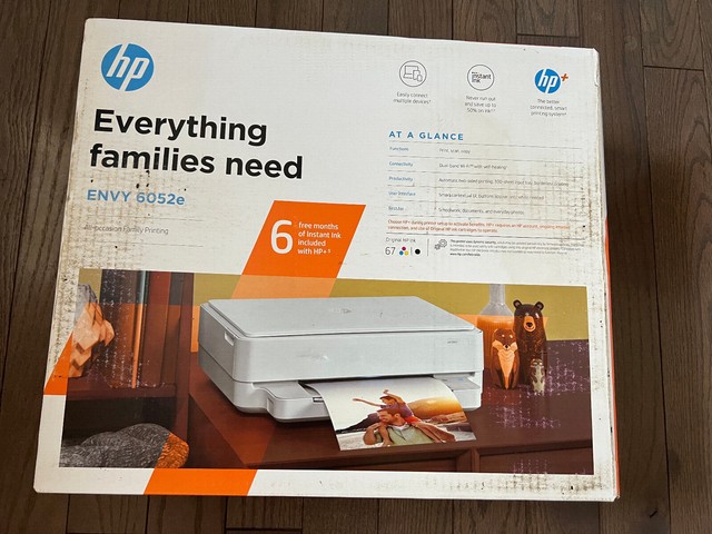 HP Envy 6052E All-in-one Wireless Color Inkjet Printer for sale online ...