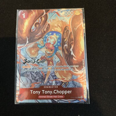 One Piece TCG | Tony Tony Chopper | ST01-006 | 3 on 3 Cup | eBay