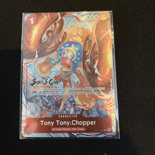 One Piece TCG | Tony Tony Chopper | ST01-006 | 3 on 3 Cup | eBay