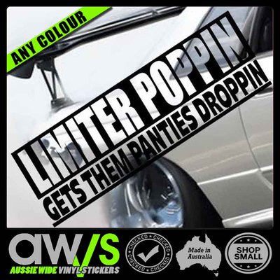 Drift Sticker Decal Limiter Poppin For Drifting Jdm Burnout Hoon ...