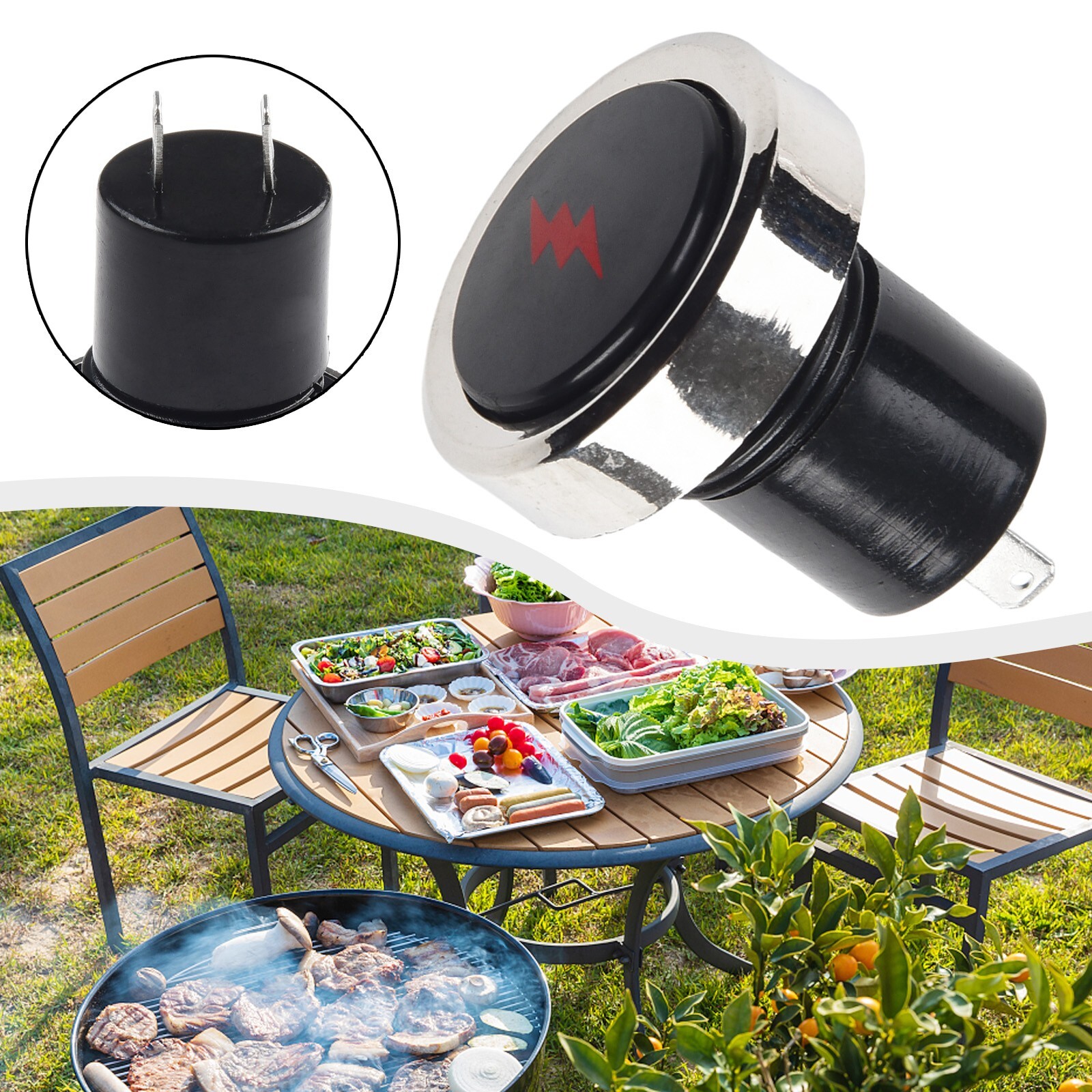 Convenient Electronic Ignition Button for Easy Grilling For Coleman Gas ...