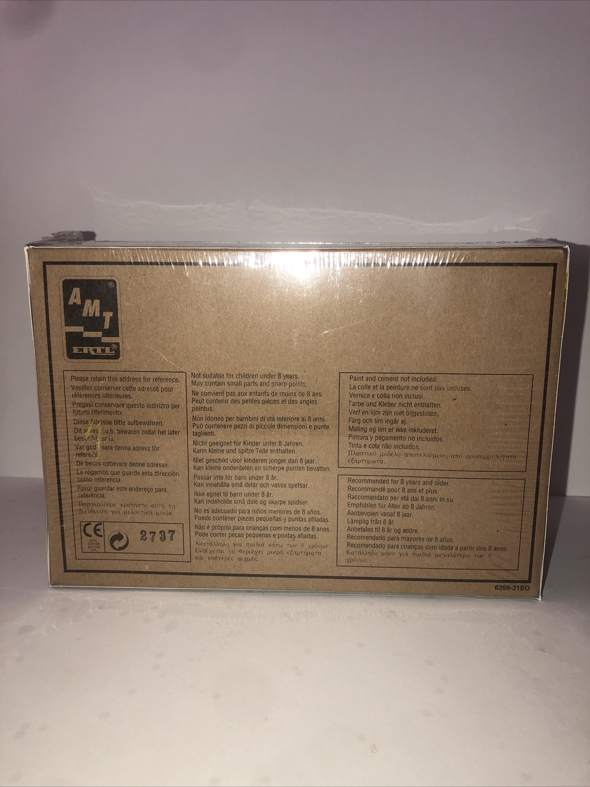 1996 ERTL Creepy T AMT Monster Rods Glow in The Dark Skeleton HOTROD ...