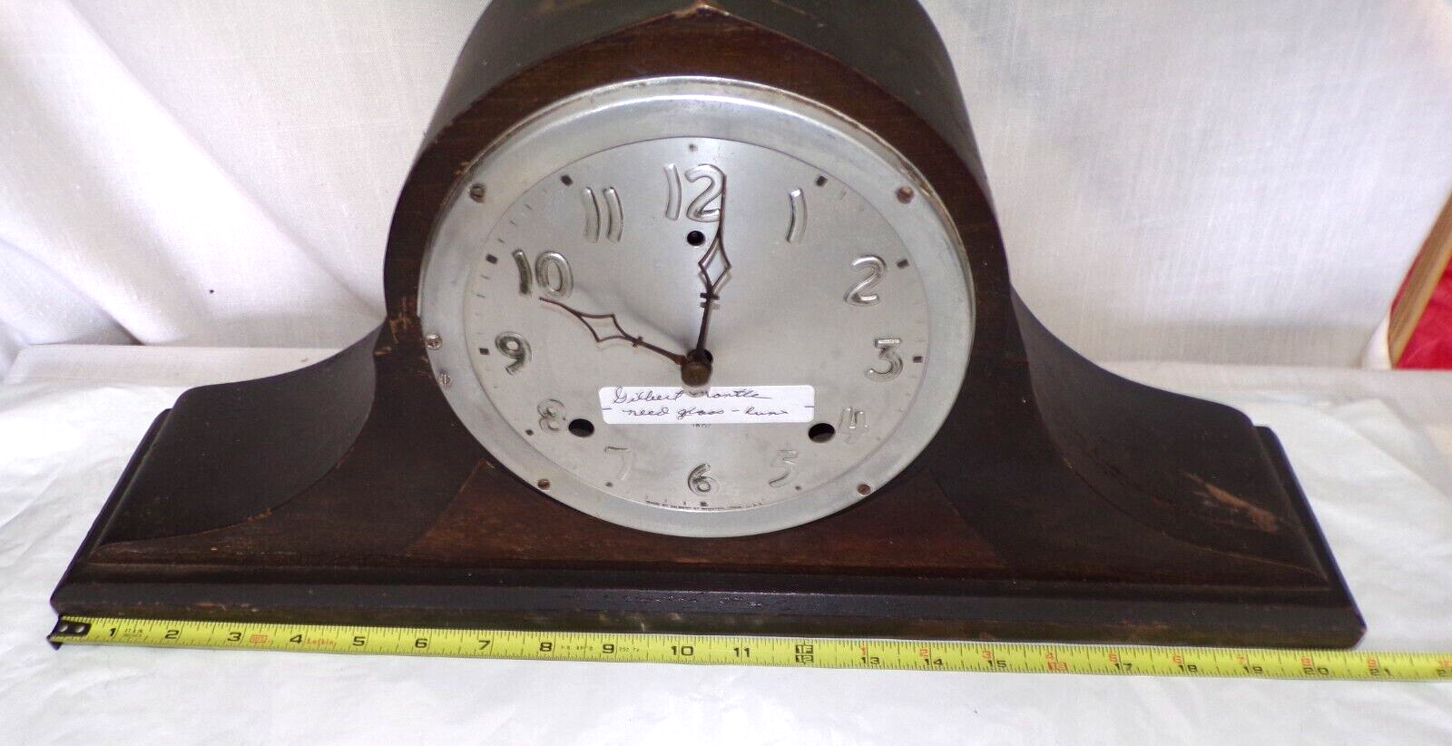 CLOCK Gilbert classic mantel/ mantle Clock WINSTED, Ct USA parts/repair ...