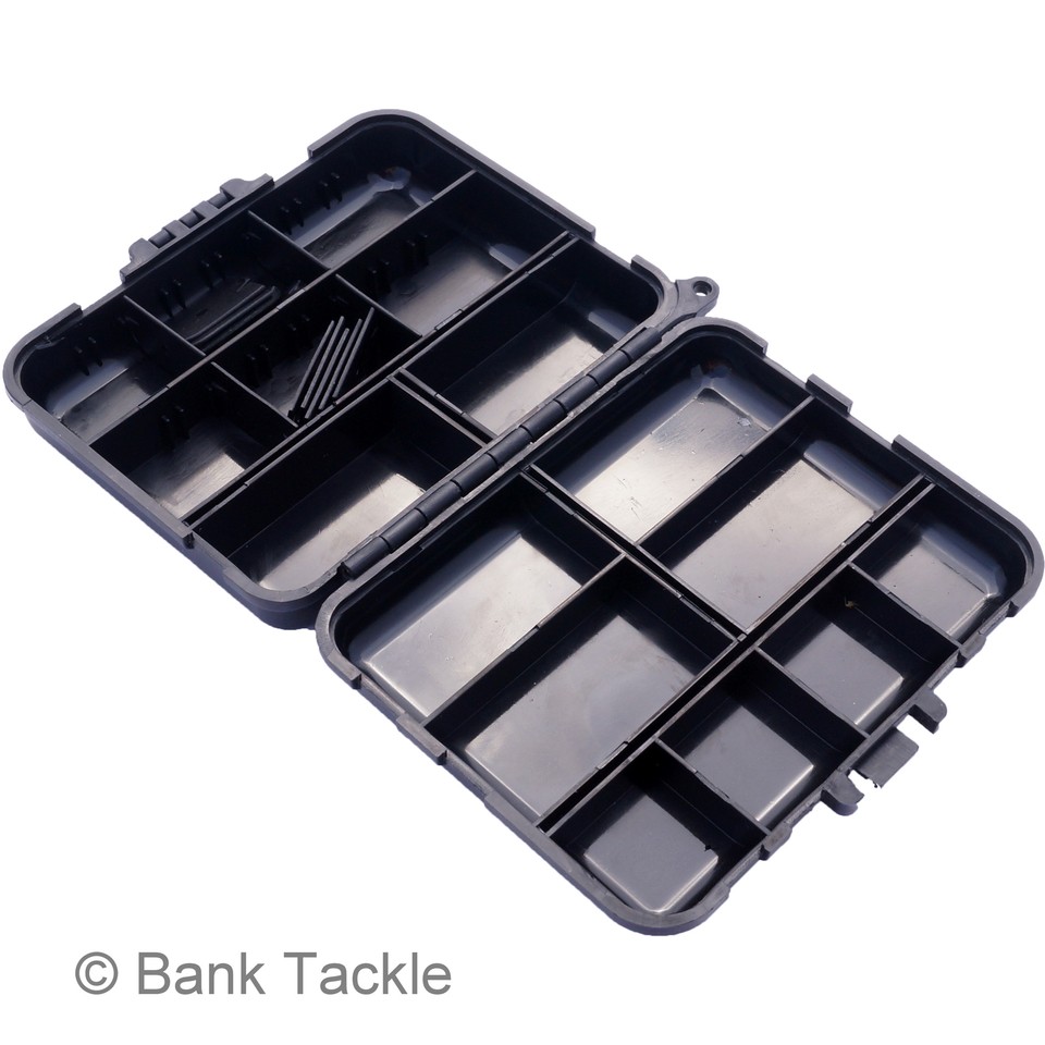 Carp Fishing Tackle Box Lead Clips Hooks Swivels Clips Shrink Tube ...