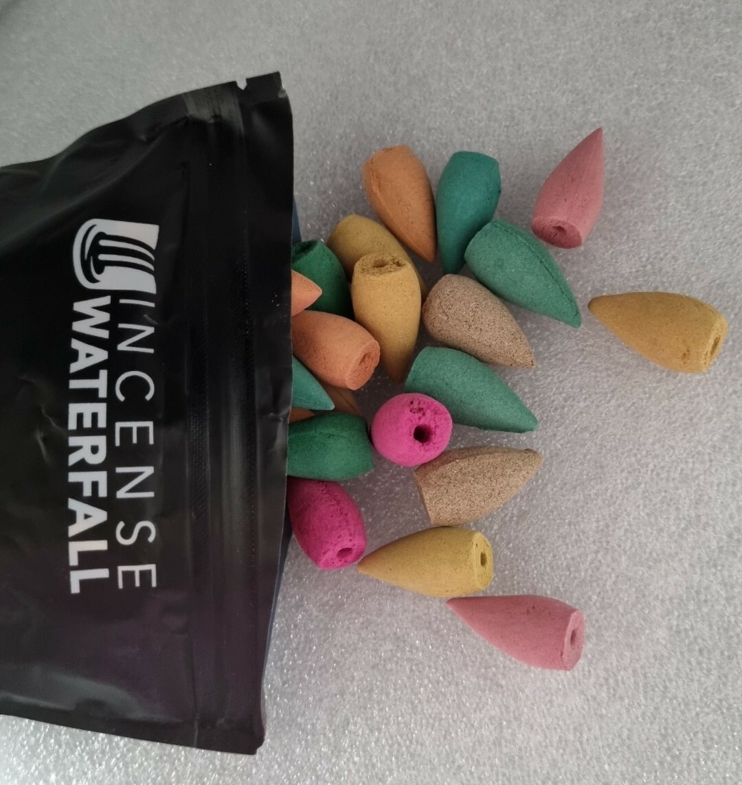 Incense Fountain 'The Original' Organic, Chemical & Toxin Free w Cones ...