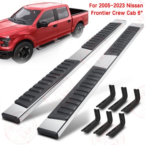 05-23 For Nissan Frontier Crew Cab Side Steps 6" Width Running Boards ...