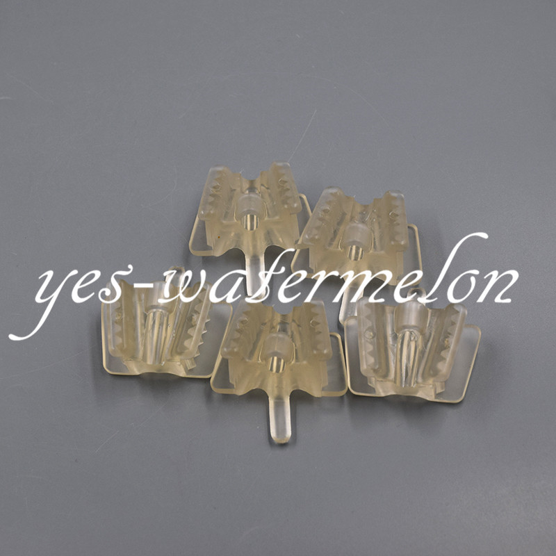 5 Pcs Dental Silicone Mouth Prop Saliva Ejector Suction Tip Bite Block ...