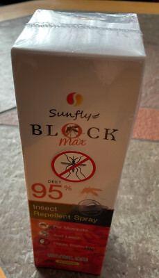 Mückenschutz Spray 95% DEET 50 ml. Sunfly Block Max - Das Original aus ...