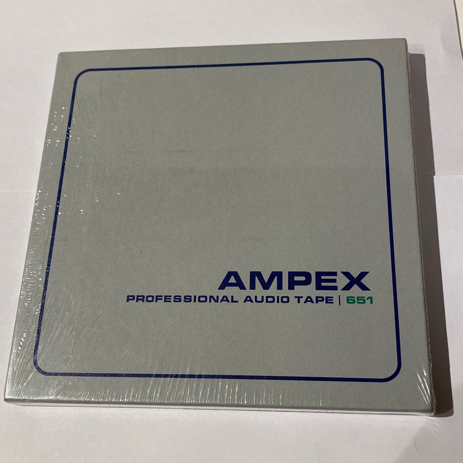 REEL-REEL TAPE AMPEX PROFESSIONAL AUDIO TAPE | 651 1/4" X 2400 FT STILL ...