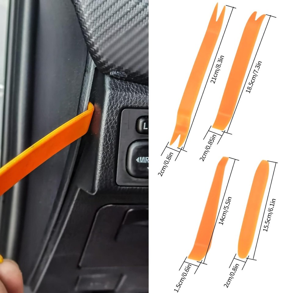 100PCS Retainer Clips Body Bumper Rivet Retainer Trim Molding Push Pin ...