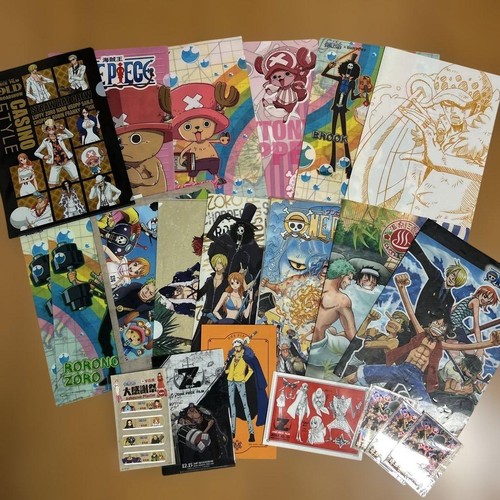 One Piece Clear File Collection Authentic Anime Merchandise Character ...