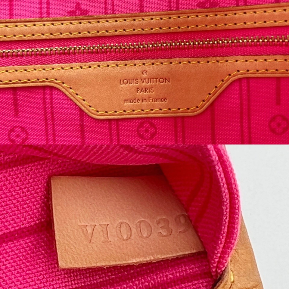 Louis Vuitton Neverfull Tote Limited Edition Monogram Roses MM | eBay