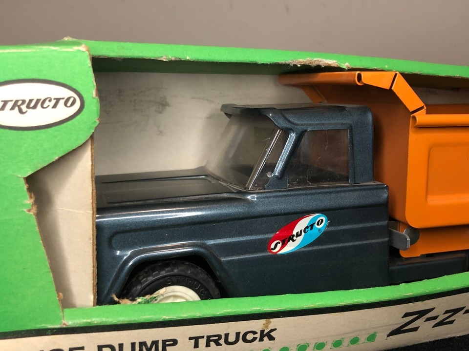 Vintage Structo Z-Z-Zound No. 125 Dump Truck in Original Box, Kompak ...
