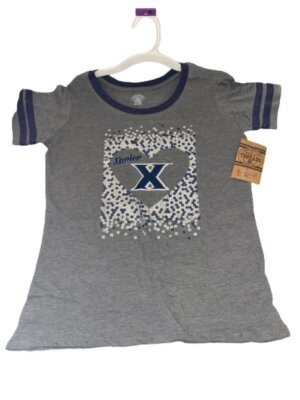 A Knights Apparel Rivalry Threads 91 Classic Fit Girls Xavier Gray T ...
