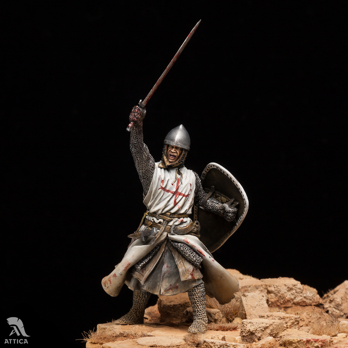 Crusader Knight Miniatures
