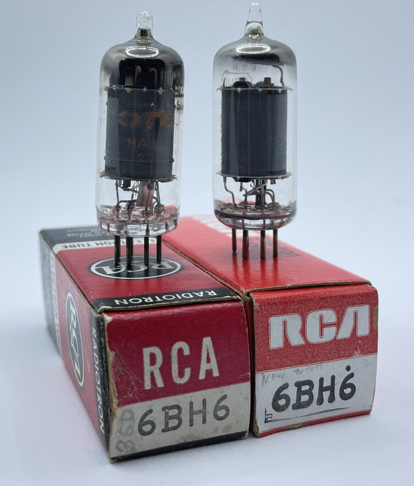 RCA AND ? 6BH6 Tube Pair. Both Test Same | eBay