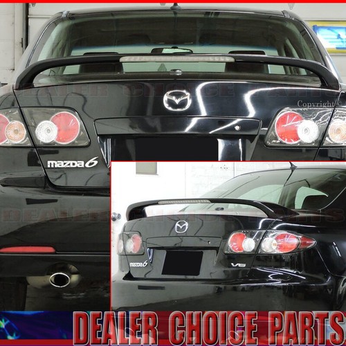 2003 04 2005 2006 2007 2008 Mazda 6 Sedan Factory Style Spoiler Wing ...